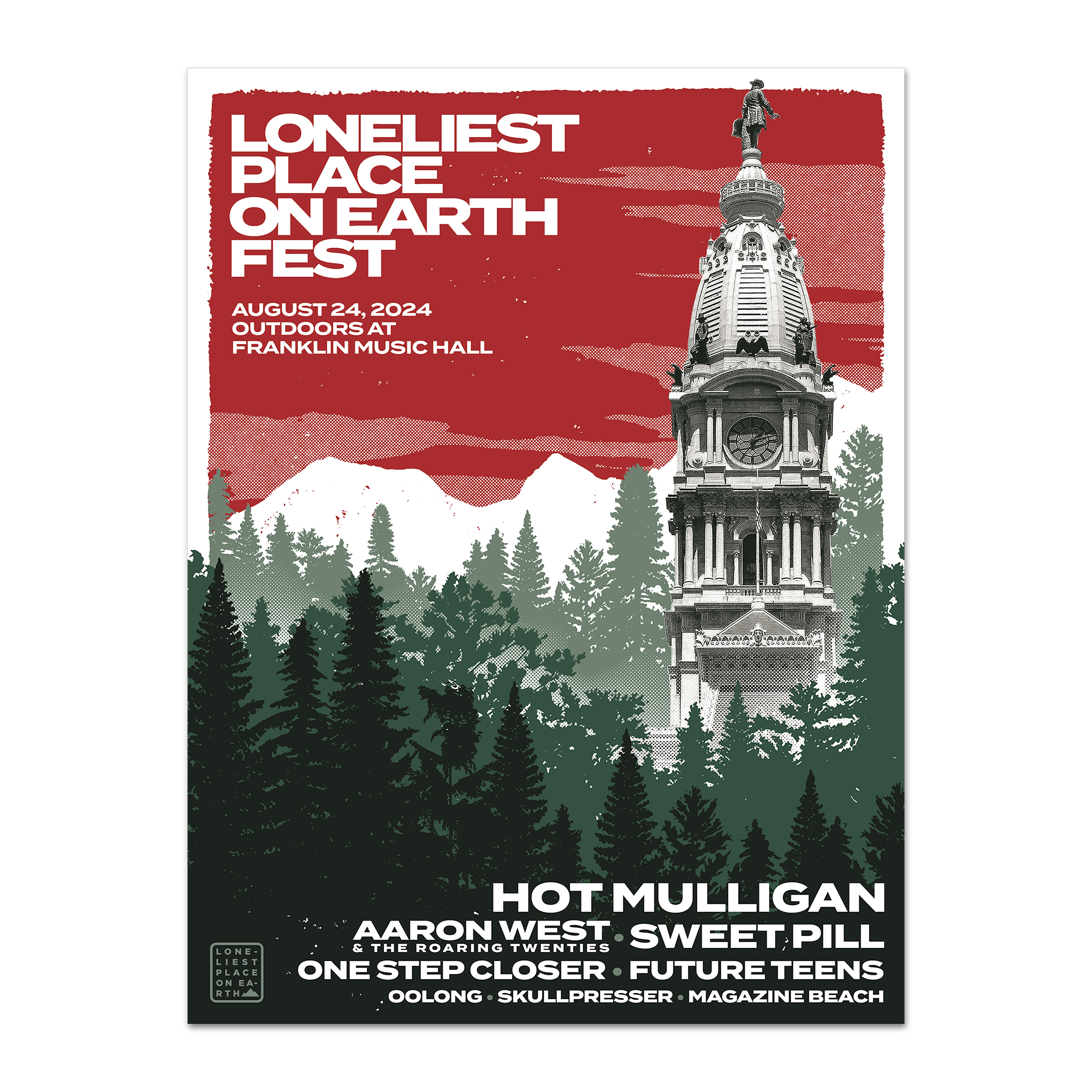 Loneliest Place On Earth "LPOE Fest 2024" Poster